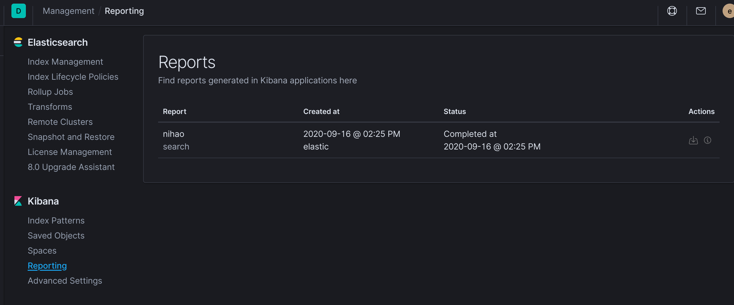 can't delete the reports on kibana · Issue #119420 · elastic/kibana · GitHub