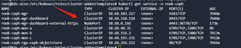 Ceph dashboard not showing up · Issue #10914 · rook/rook · GitHub