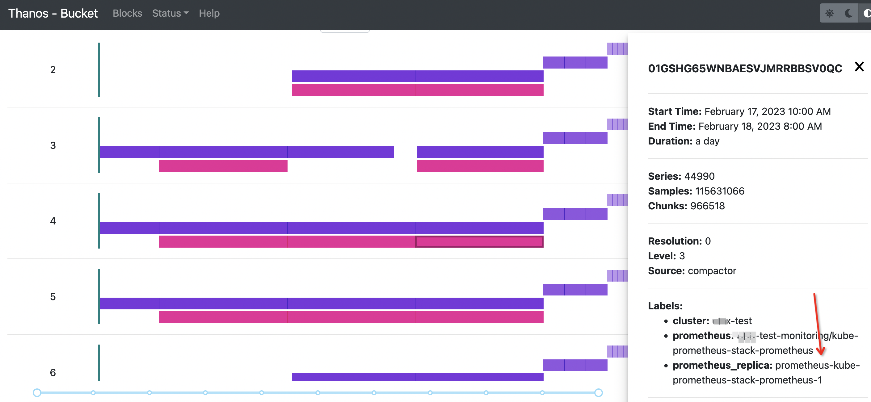 Prometheus has enabled the sharding function. How to remove duplicate data in object storage ...