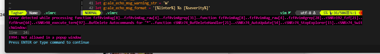 Error when using popup window layout · Issue #3442 · junegunn/fzf · GitHub