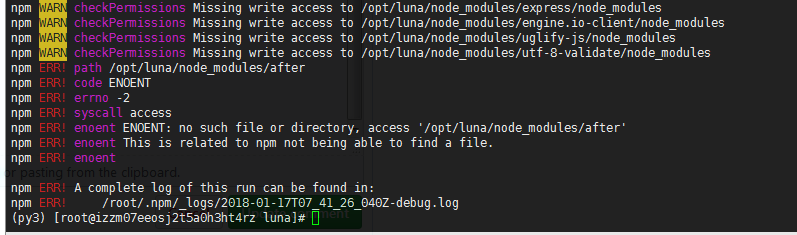 centos7 V0.5.0安装luna失败 · Issue #930 · jumpserver/jumpserver · GitHub