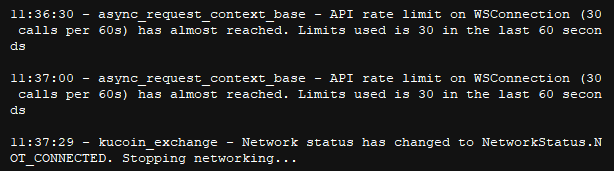 Hedge strategy rate limit · Issue #5114 · hummingbot/hummingbot · GitHub