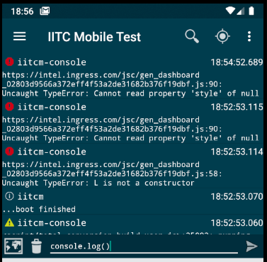 IITC Mobile: Improvements to the debug window by modos189 · Pull ...
