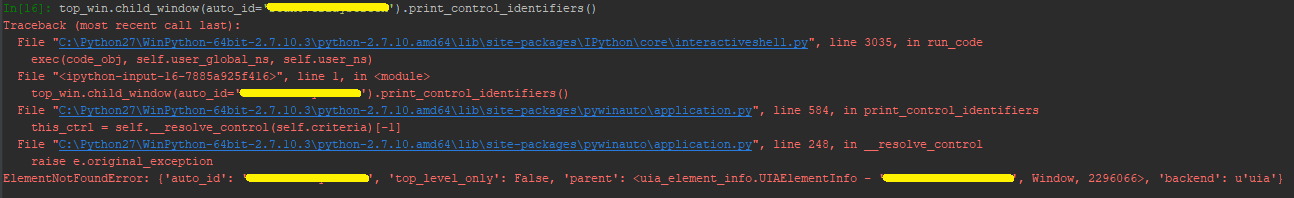Problem find sub-windows · Issue #756 · pywinauto/pywinauto · GitHub