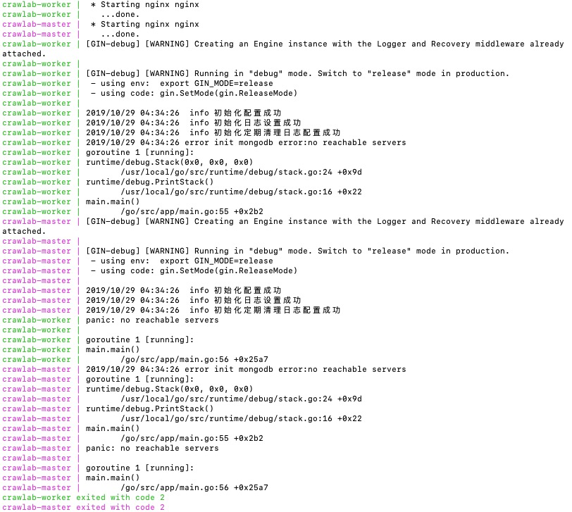 如图，启动失败 · Issue #287 · crawlab-team/crawlab · GitHub