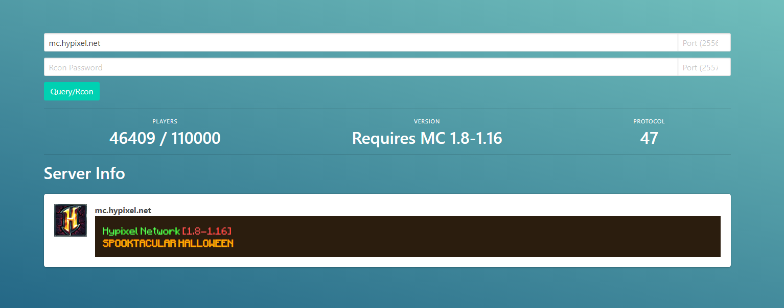 GitHub - nailujx86/McStatus: A small Minecraft Console and Status Page created with Vue.js