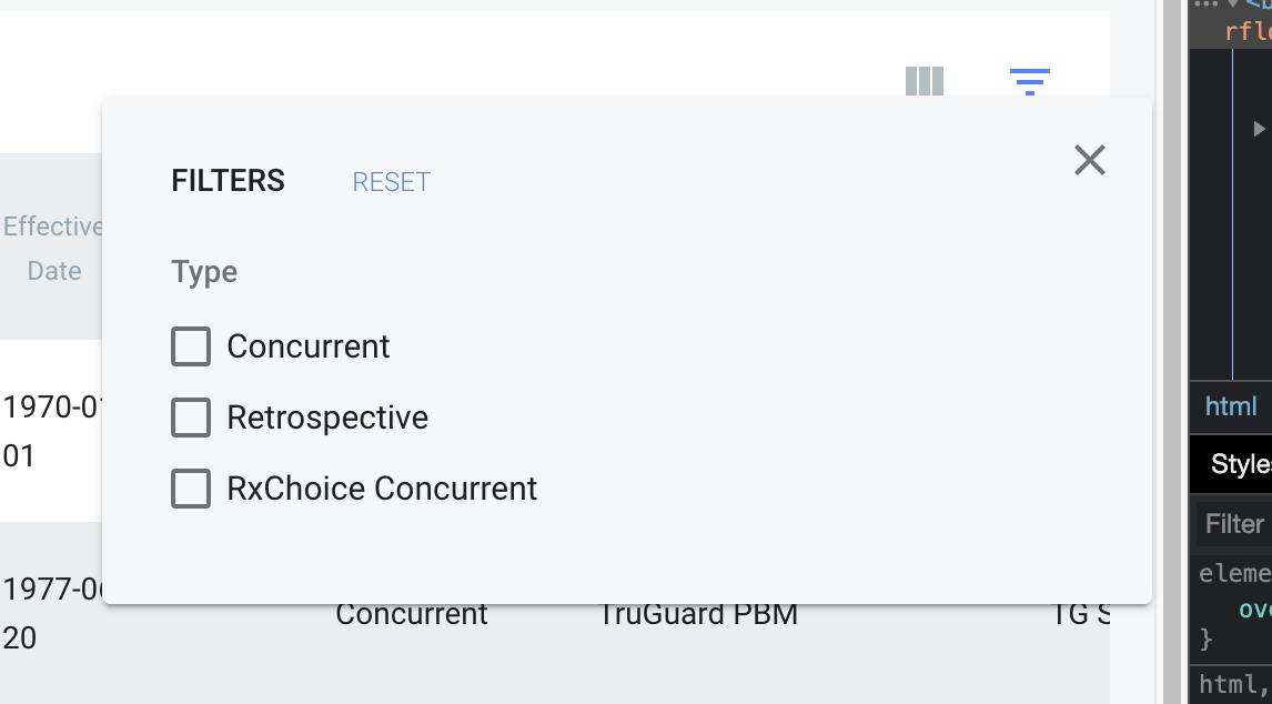 Filters Is That Expected Behaviour For Filters V376 · Issue 1684 · Gregnbmui Datatables