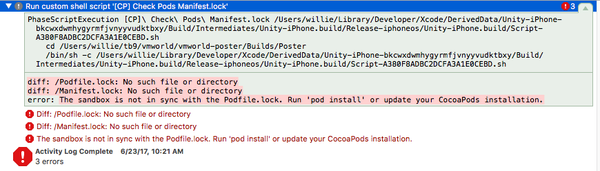 iOS build issues with Unity 5.6.2f1 and GVR 1.60 · Issue #632 · googlevr/gvr-unity-sdk · GitHub
