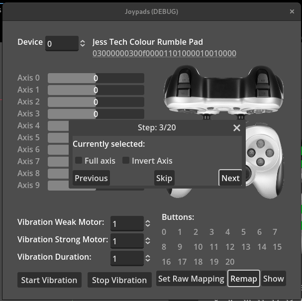 Godot 4.1: joypad remap doesn't work · Issue #997 · godotengine/godot-demo-projects · GitHub