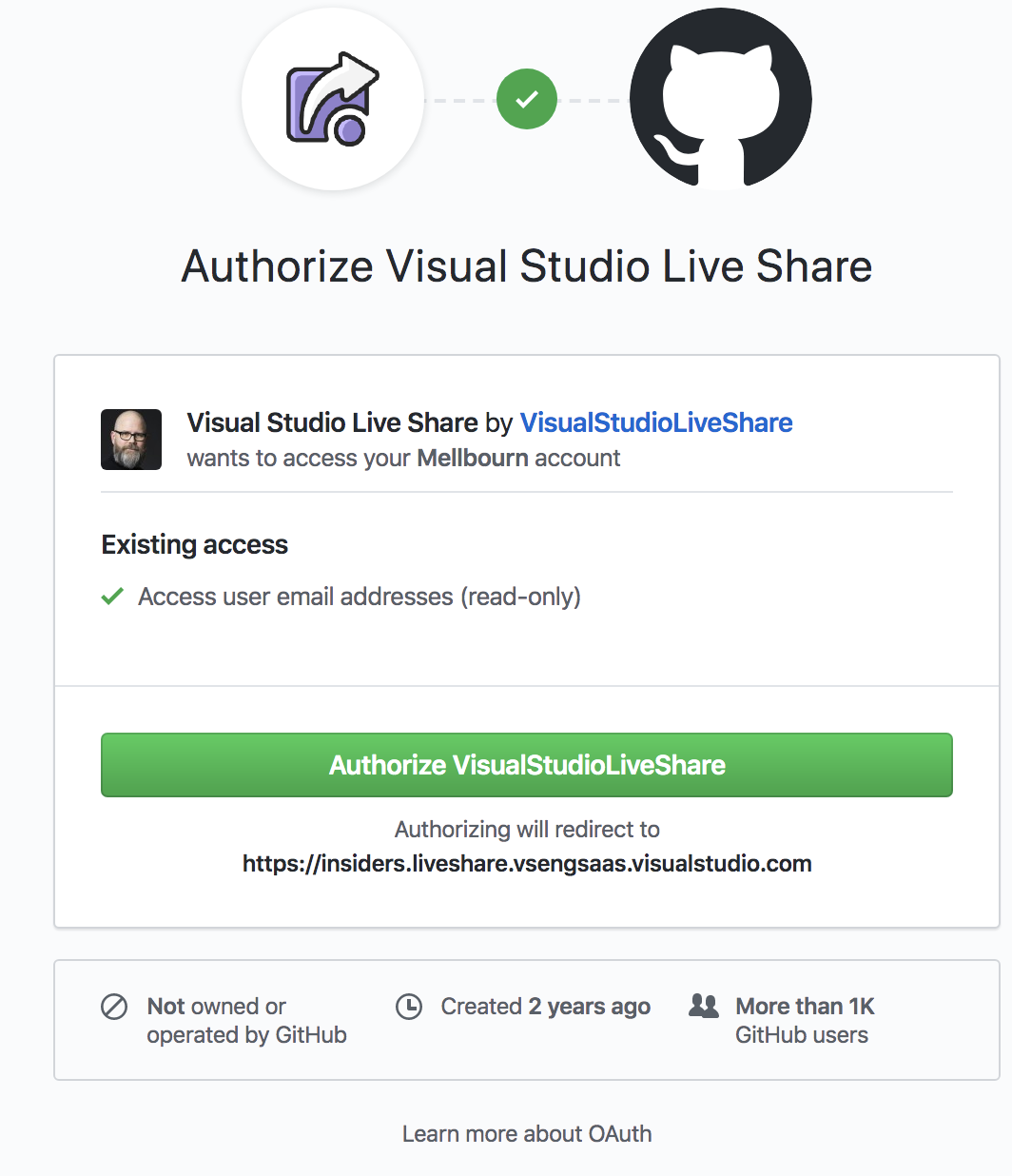Unable To Log In Live Share Succesfully · Issue 2926 · Microsoftlive Share · Github 