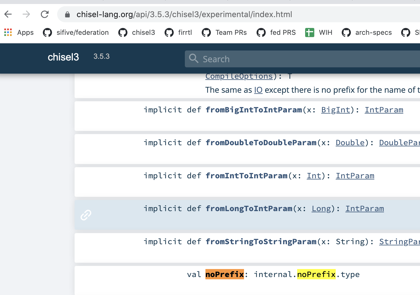 No Public scaladoc for noPrefix, prefix APIs · Issue #2563 · chipsalliance/chisel · GitHub