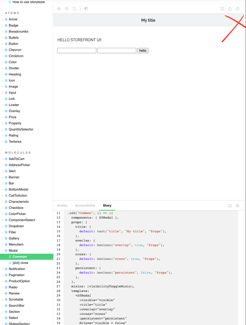 [BUG] SFModal cannot close modal on mobile · Issue #1603 · vuestorefront/storefront-ui · GitHub