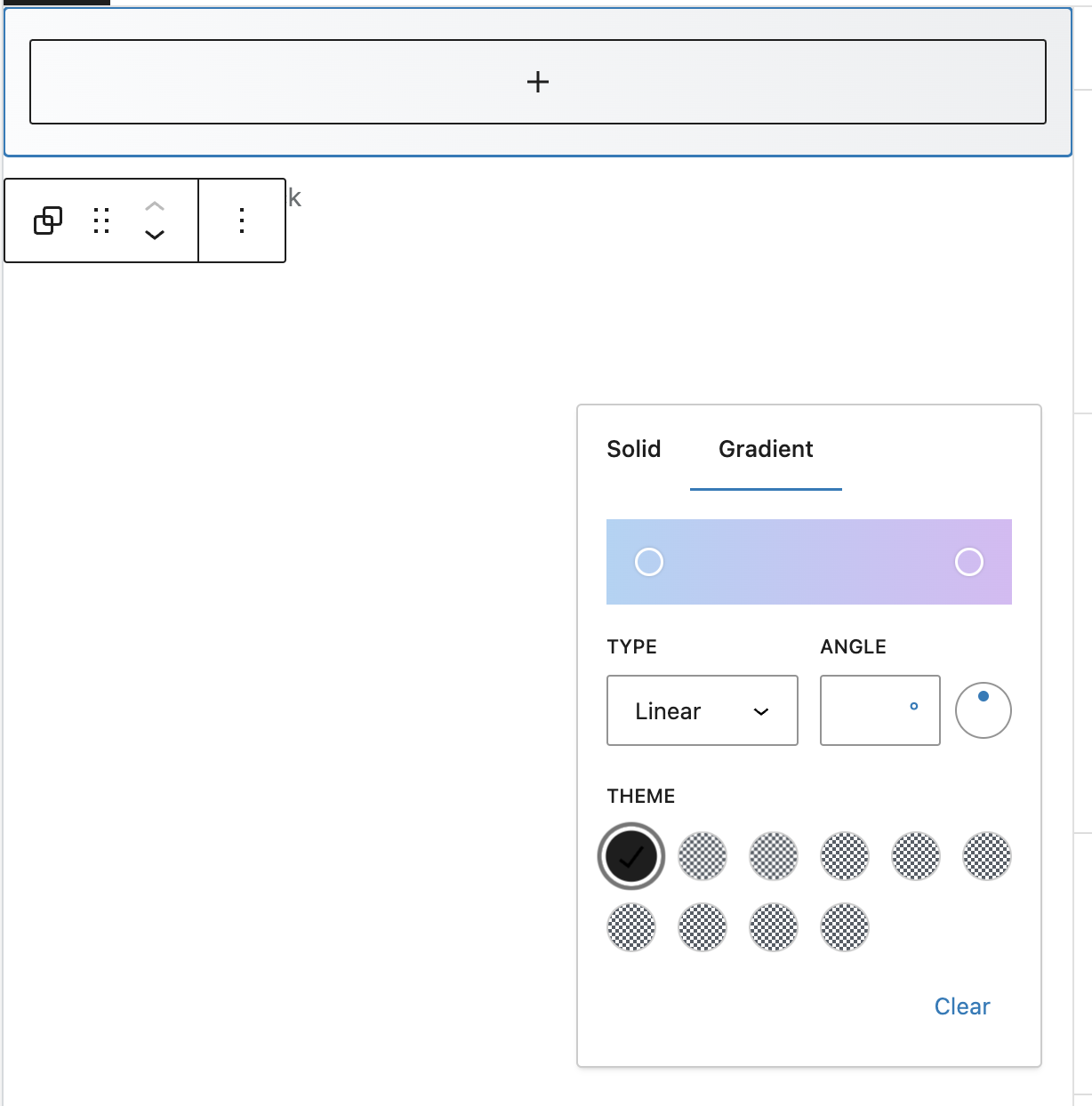 Gradient: Previews are not displayed correctly when using variables · Issue #51444 · WordPress ...