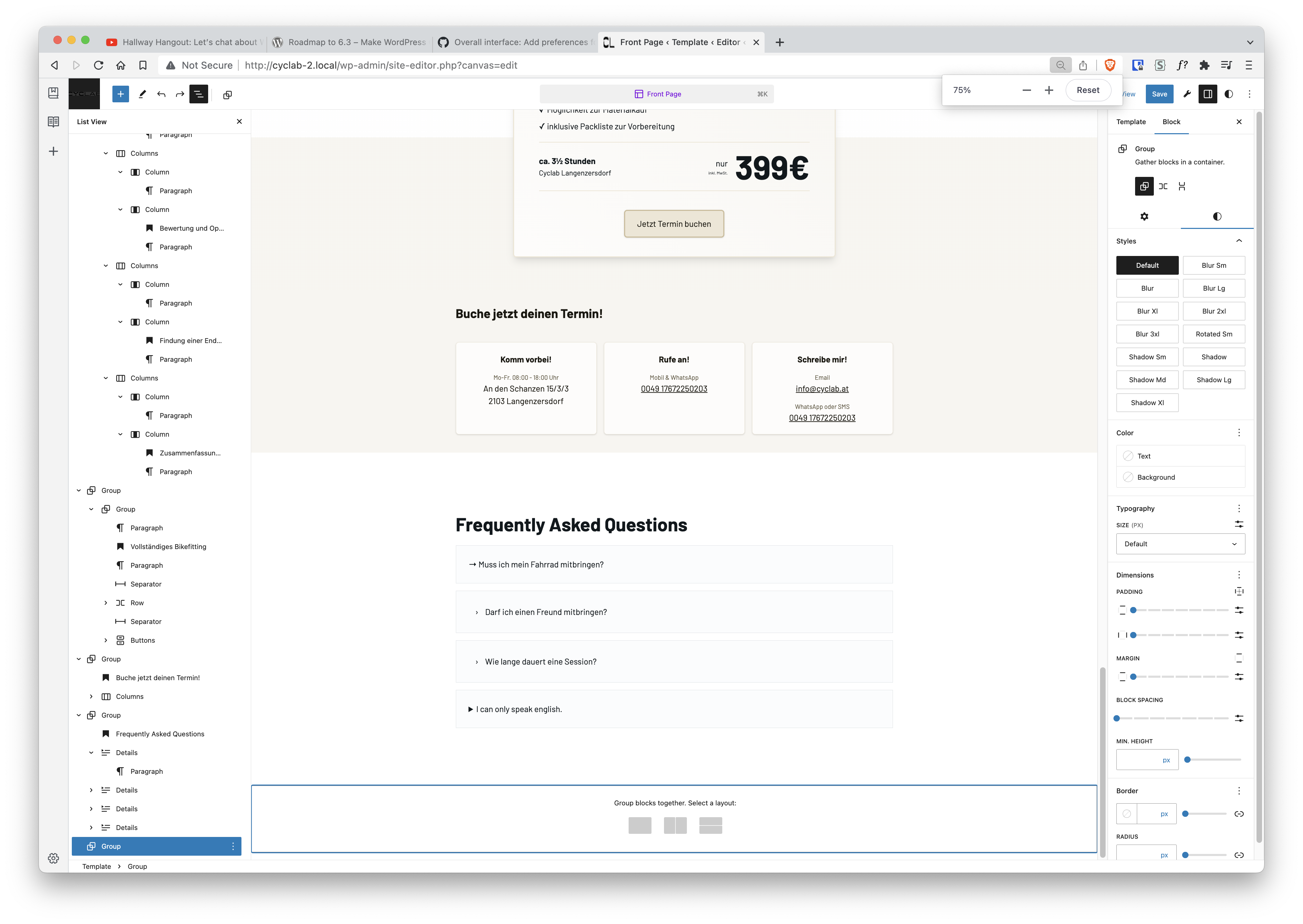 Overall interface: Add preferences for interface scale · Issue #51681 · WordPress/gutenberg · GitHub