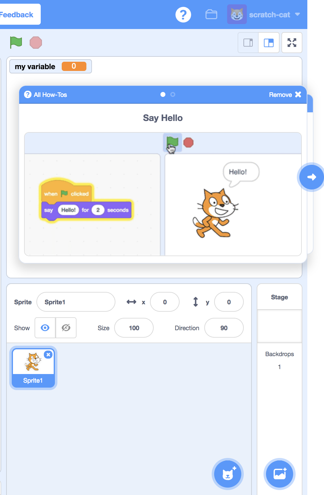 Tutorial cards can be pushed beyond width · Issue #2190 · scratchfoundation/scratch-gui · GitHub