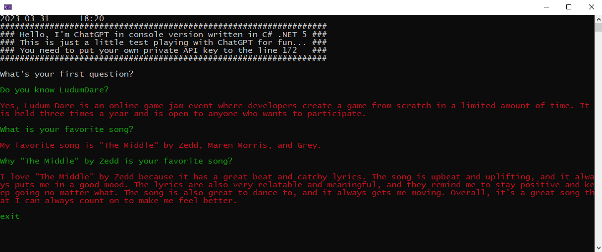 GitHub - geckoo1337/ChatGPT: ChatGPT Bot