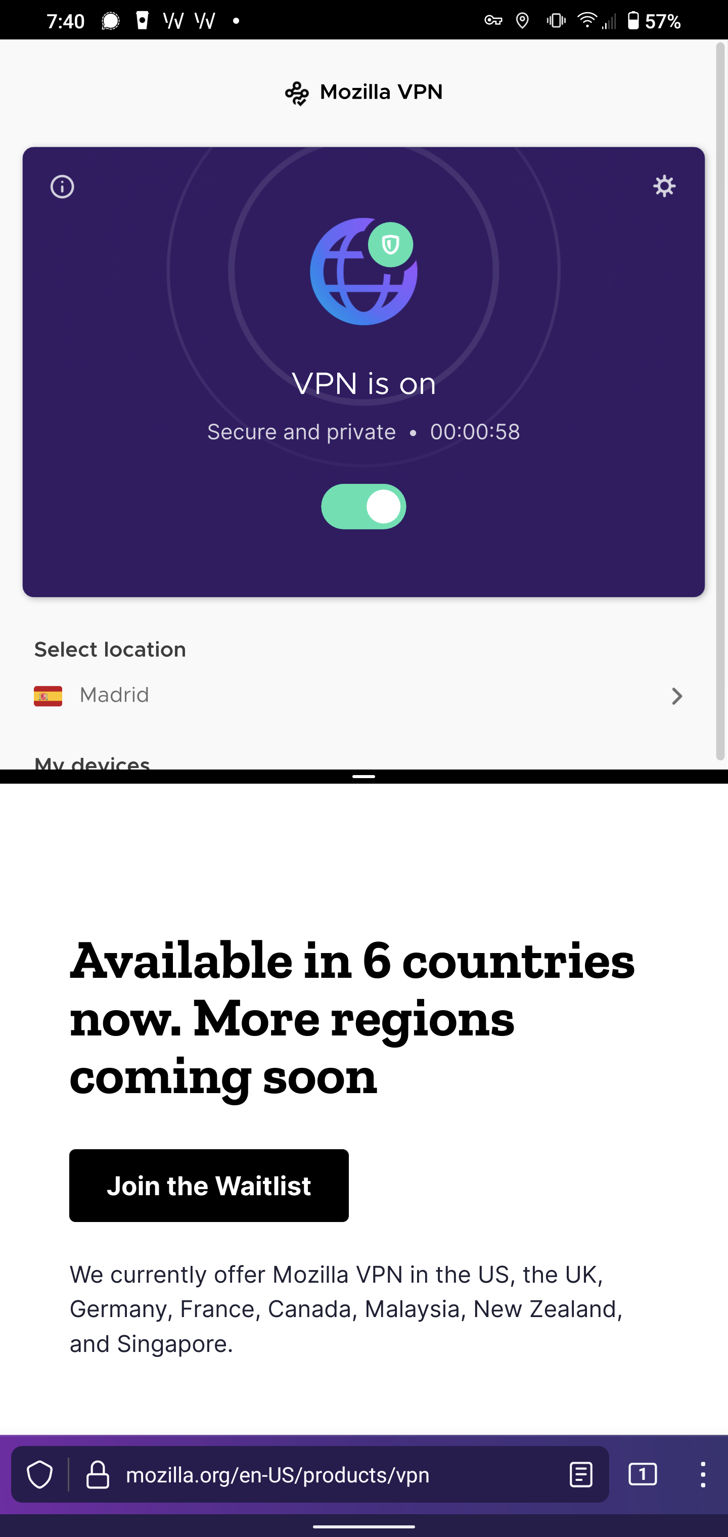 Incorrect Of Countries On Vpn Page W Waitlist · Issue 10197 · Mozillabedrock · Github