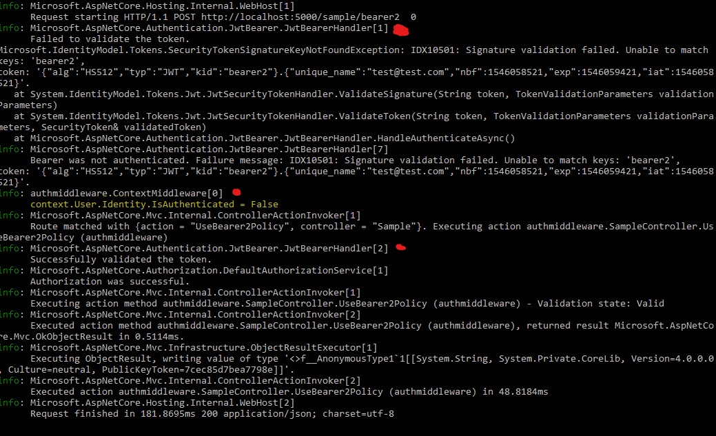 Middleware Not Always Able To Read User When Multiple Jwt Bearer Schemes Used · Issue 6174