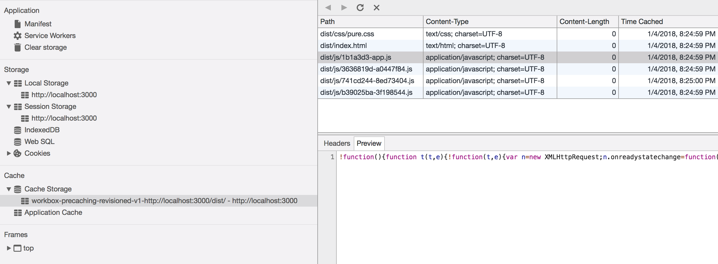 cacheFirst always hitting the network · Issue #1158 · GoogleChrome/workbox · GitHub