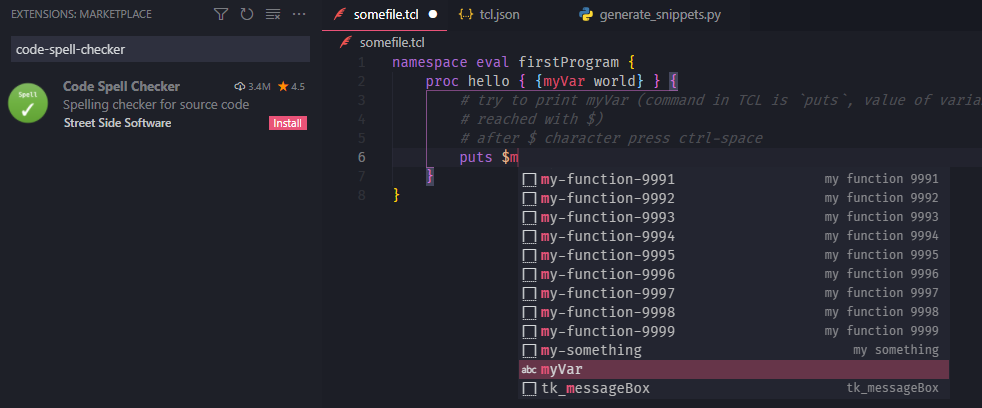 Word based suggestions stopped working properly being taken over by snippet suggestions · Issue ...