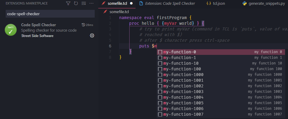 Word based suggestions stopped working properly being taken over by snippet suggestions · Issue ...
