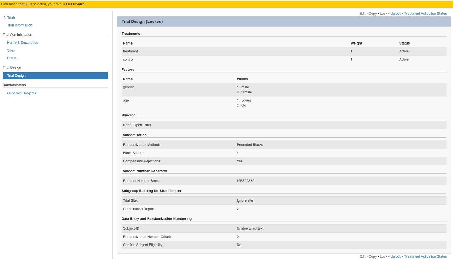 randomization list upload, blinded randomization details and "code break" · Issue #88 ...