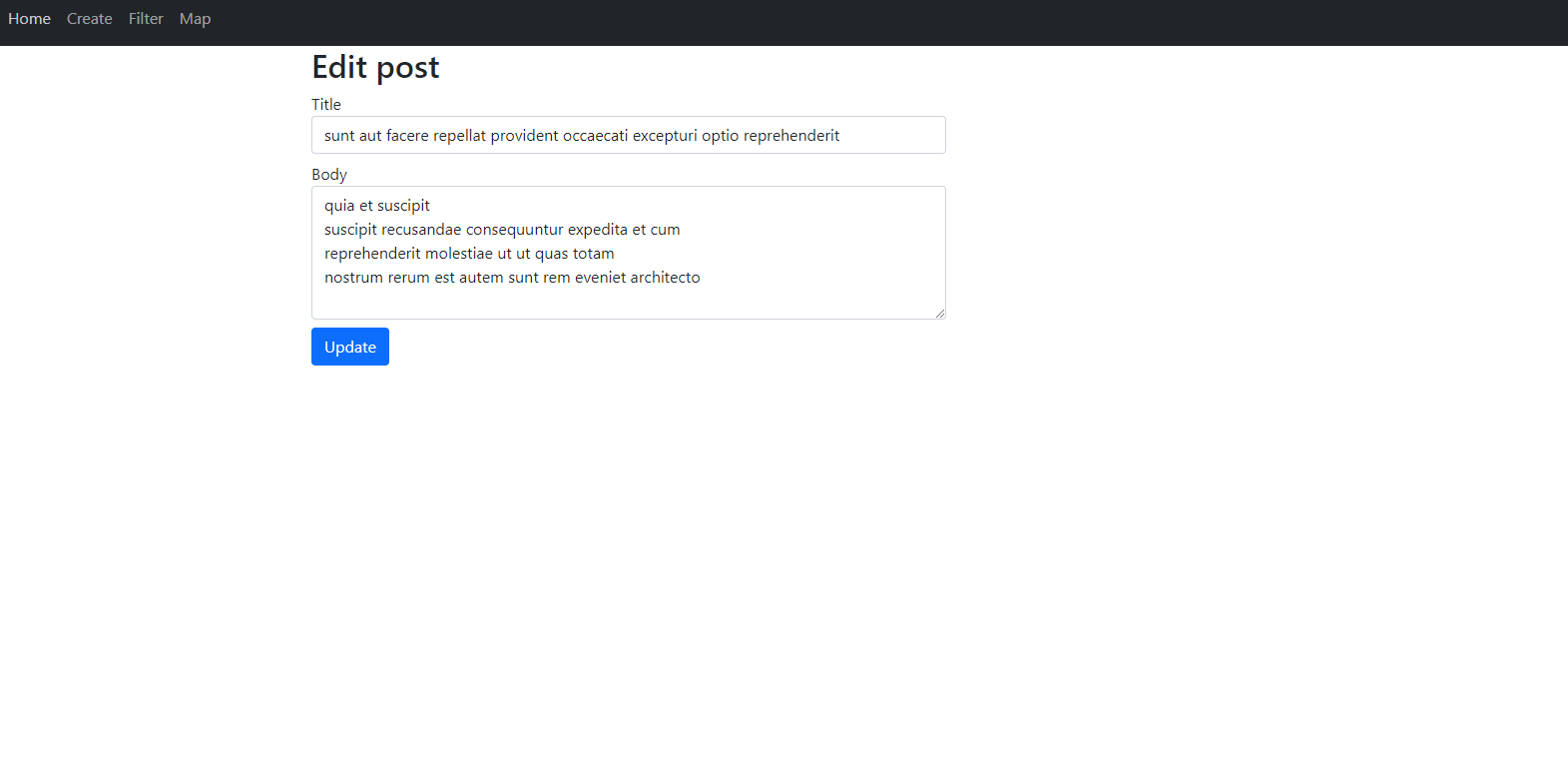 GitHub - Mokhtassim/Crud-Filter-Maps-in-React-js