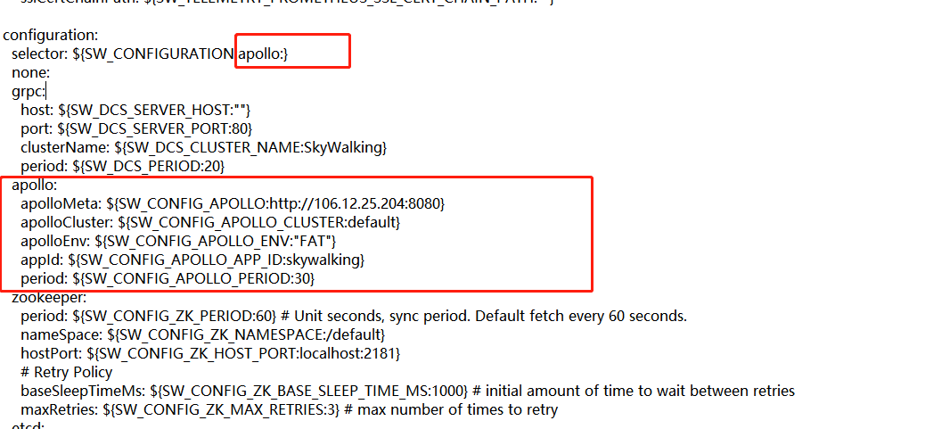 alarm dynamic configuration with apollo dose not work · Issue #6423 · apache/skywalking · GitHub