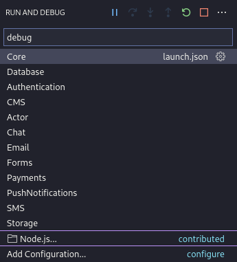 Docked Debug Toolbar should not entirely replace the 'launch config' dropdown. · Issue #140335 ...
