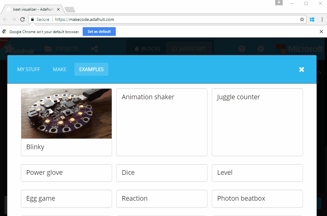 After Opened The Project Of Metronome There Is No Responses Issue