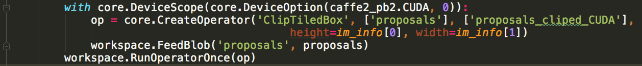 How to use CUDA operator in a python operator? · Issue #630 · facebookresearch/Detectron · GitHub