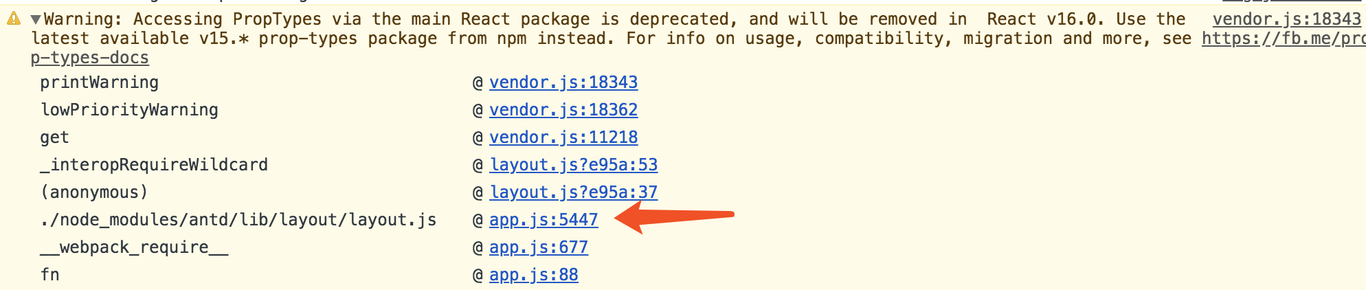 Accessing PropTypes via the main React package is deprecated · Issue #8369 · ant-design/ant ...
