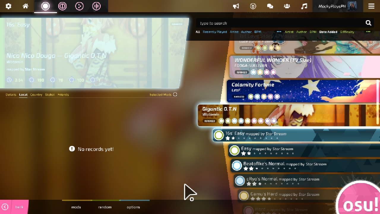 Beatmap Panel on Song Select is blank · Issue #5736 · ppy/osu · GitHub