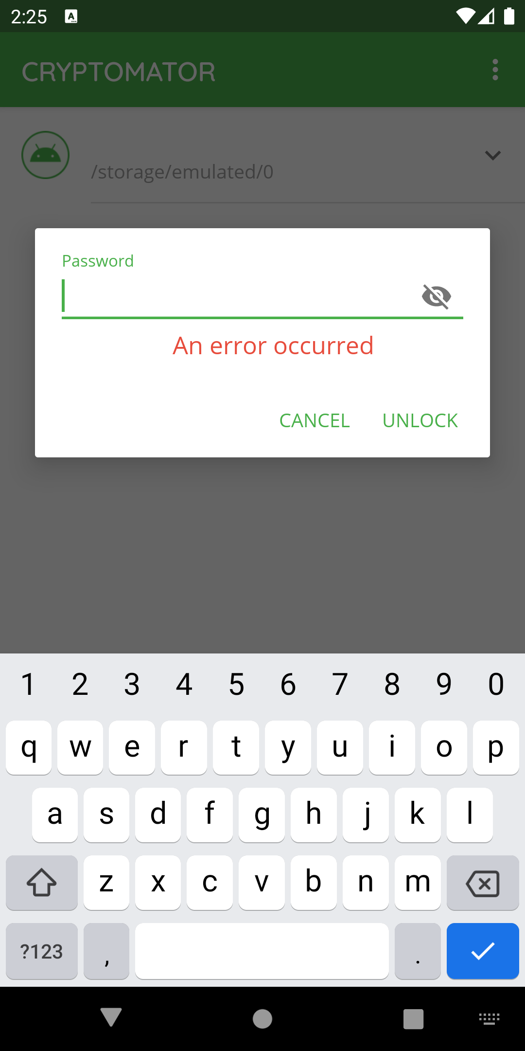Vault is root folder of the cloud · Issue #236 · cryptomator/android · GitHub