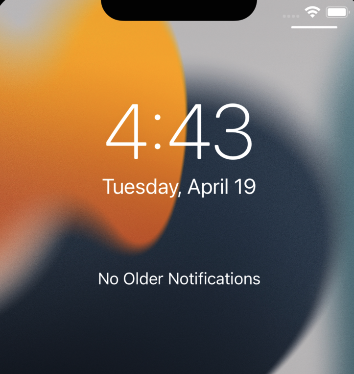 Scheduled foreground notification pops up but won't stay in notification/status bar as a banner ...