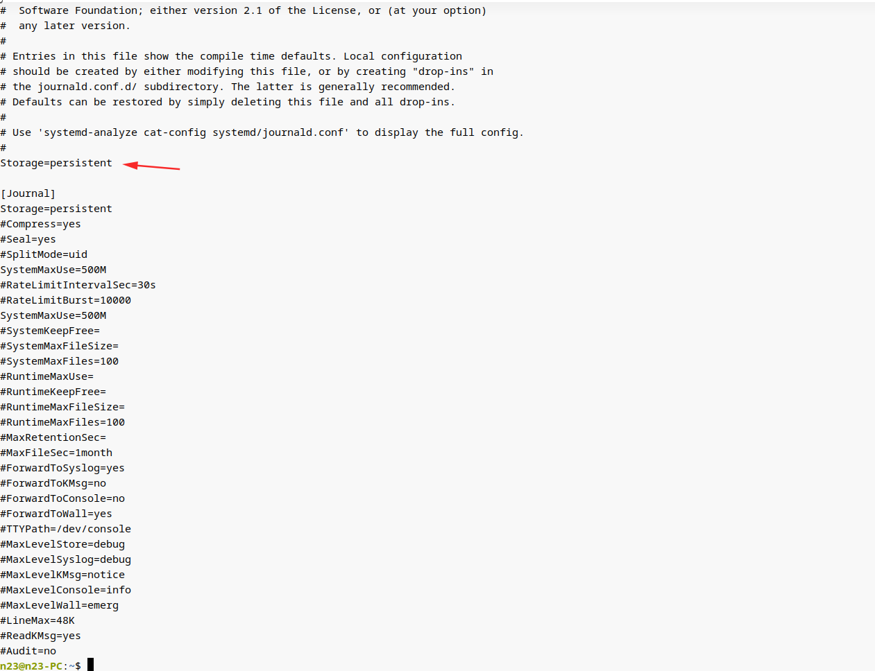 【deepin_V23_beta2】【一般】【正常】【内测反馈】【系统】用户反馈/etc/systemd/journald.conf配置位置错误，配置项未能生效 · Issue #5127 ...