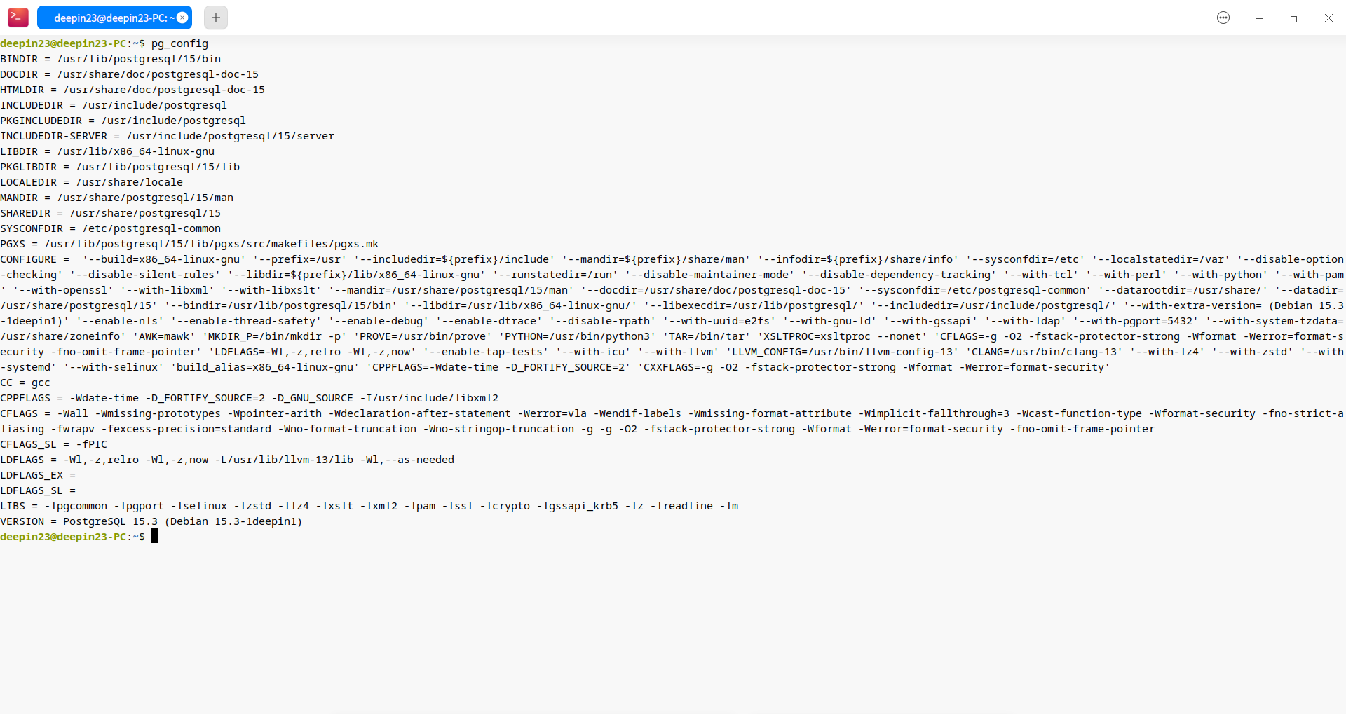 [Deepin Integration]~[V23-Beta2] Integrated for postgresql-15 by YukariChiba · Issue #5527 ...