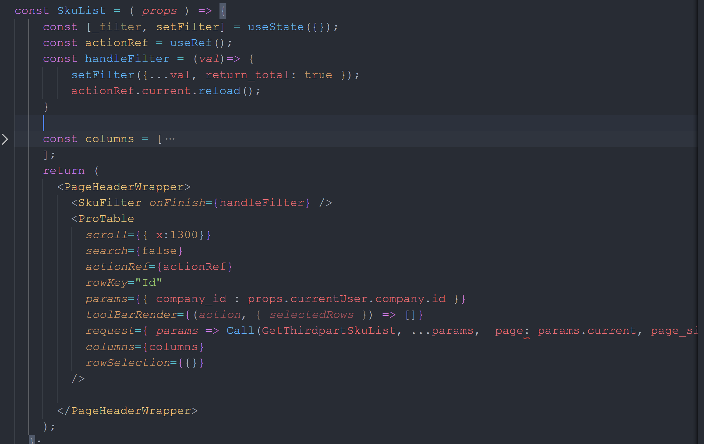 🧐[问题]ProTable没有使用内置查询Form， 如何回到第一页？ · Issue #308 · ant-design/pro-table · GitHub
