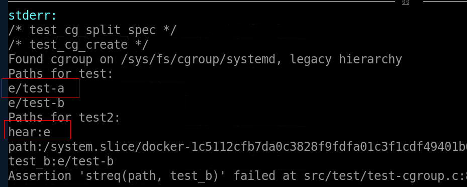 Test Cgroup Failed In Docker · Issue 25626 · Systemdsystemd · Github 