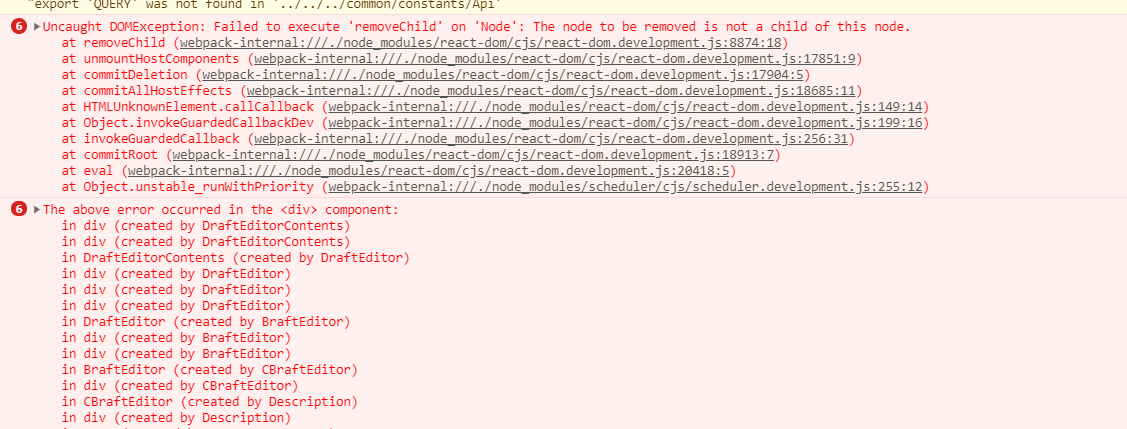 输入,删除太快就会崩溃 · Issue #672 · margox/braft-editor · GitHub
