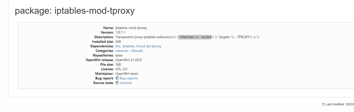 启用tproxy后iptables执行报错的问题 · Issue #1924 · xiaorouji/openwrt-passwall · GitHub