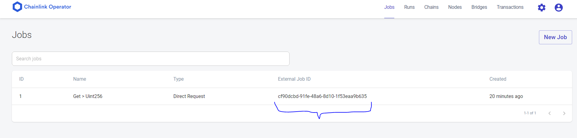 [NODE] External Job Id Copy functionality · Issue #6094 · smartcontractkit/chainlink · GitHub