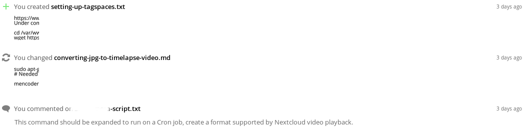 txt and md file previews in the Activity app are not displayed properly · Issue #220 · nextcloud ...