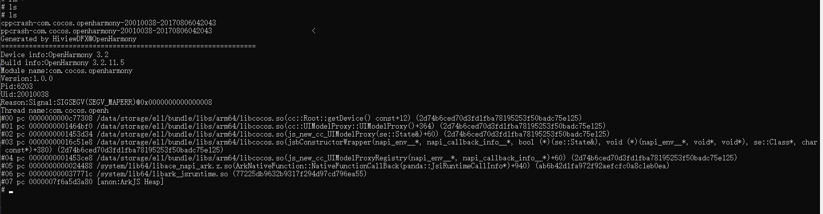 fix crash when instantiate `NativeUIModelProxy` on OH platform · Issue #14711 · cocos/cocos ...