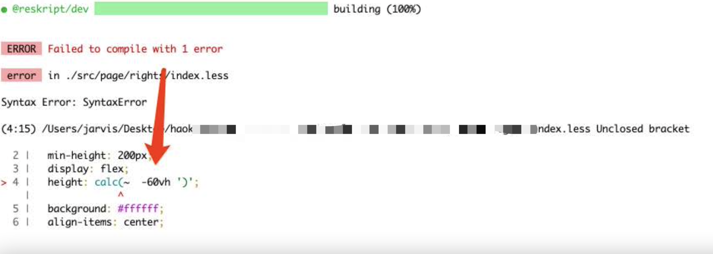 css calc 方法编译错误 · Issue #309 · ecomfe/reskript · GitHub
