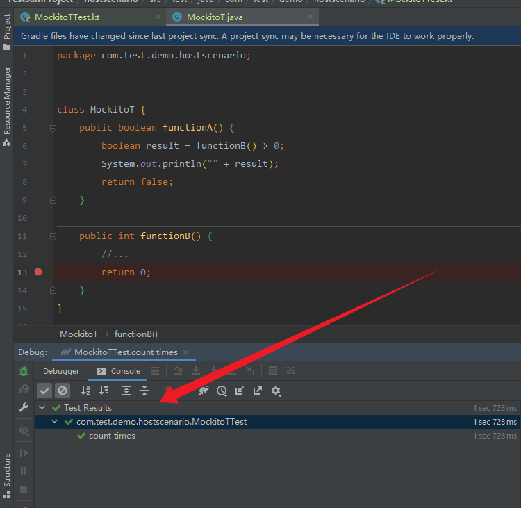 Assertion results are different in debug and run cases · Issue #2581 · mockito/mockito · GitHub