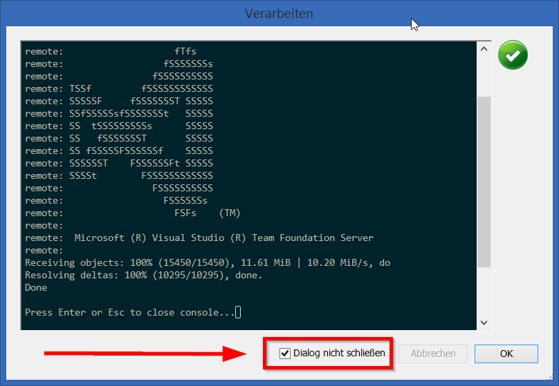 [Request] Add separate "don't close dialog" option for each git command ...