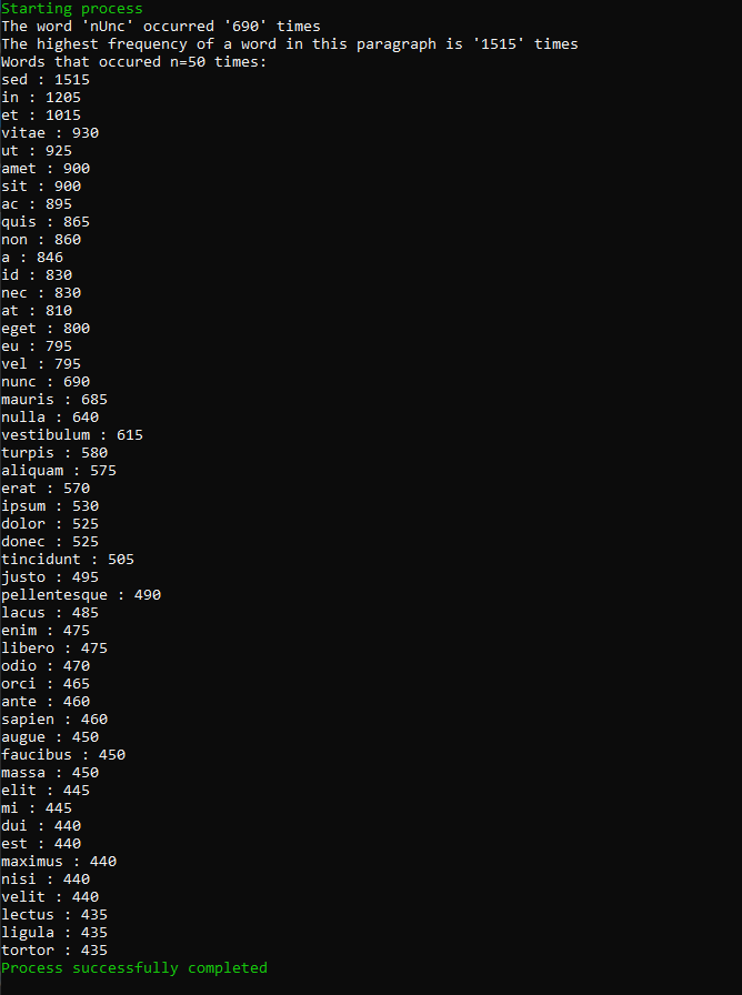 GitHub - laurent-greyling/WordCount