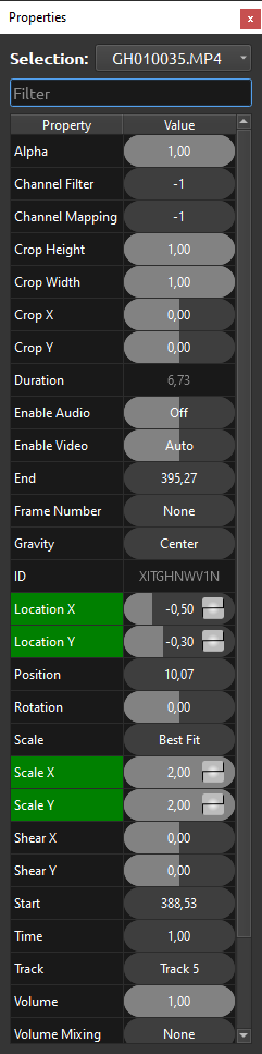 Cannot start clip with KeyFrame · Issue #3425 · OpenShot/openshot-qt ...