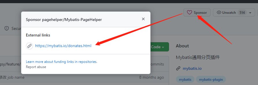 你可以把捐款的地址二维码用外链的形式展示 · Issue 717 · Pagehelpermybatis Pagehelper · Github